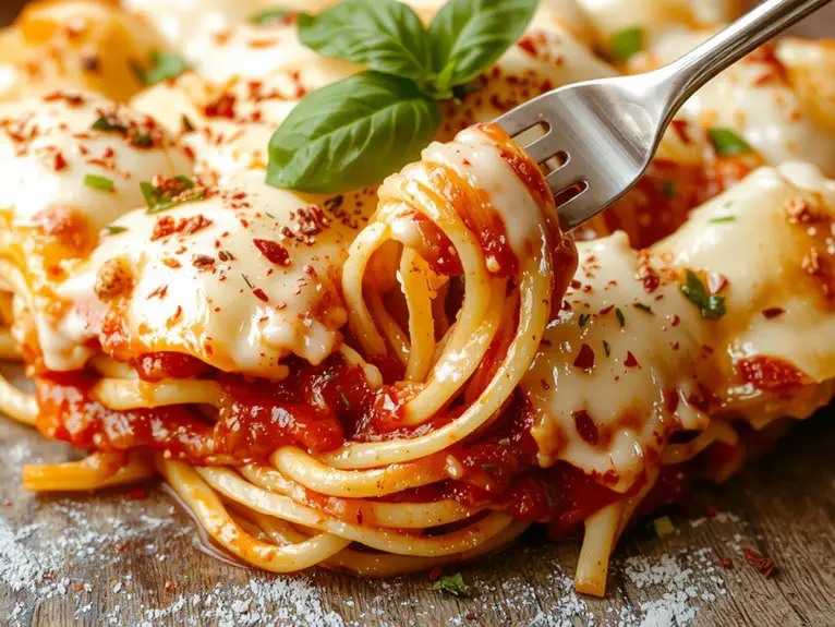Baked Spaghetti Recipe – Easy Homemade | Bake Breeze